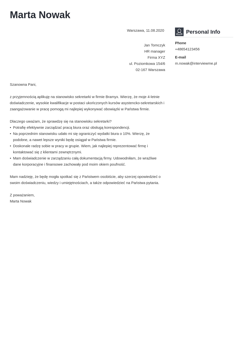 Pobierz wzór listu motywacyjnego: zasady pisania i najważniejsze elementy